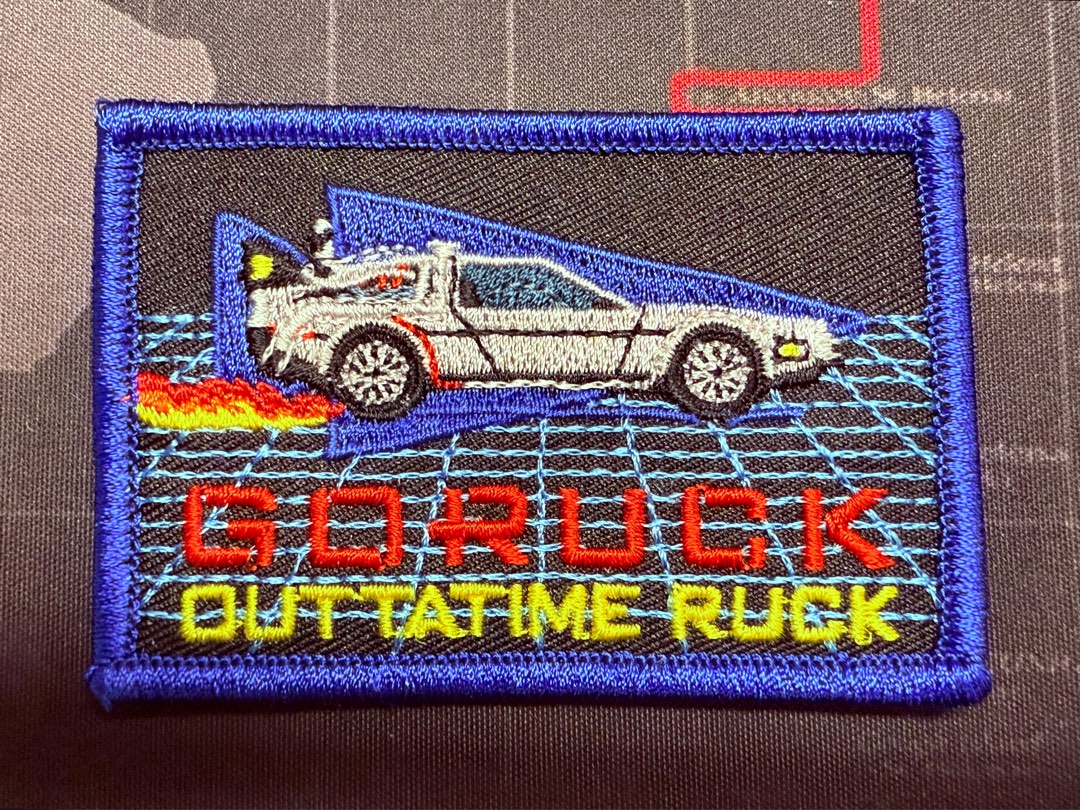 Goruck Outtatime Ruck velcro morale patch for EDC, Hobbies & Toys ...
