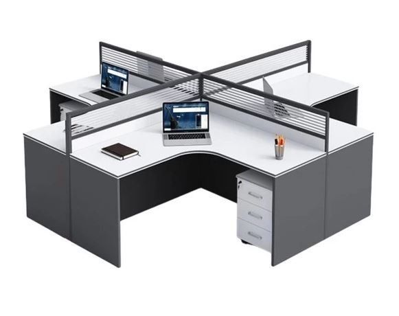 H705 Workstations w X-Panel Partition Executive high partition,with ...