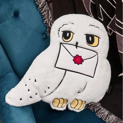 Harry Potter Hedwig Pillow Plush, Furniture & Home Living, Home Decor ...