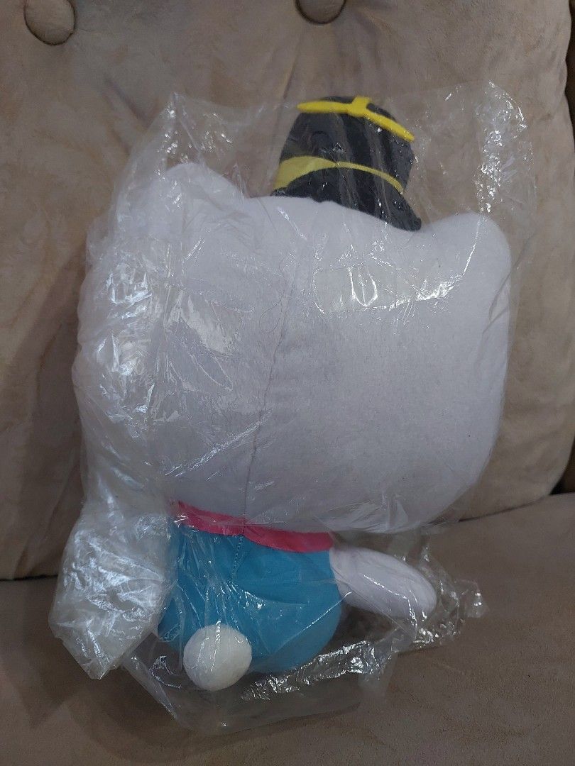 Hello kitty x doraemon collab Sanrio Eikoh Plush Stuffed toy, Hobbies ...
