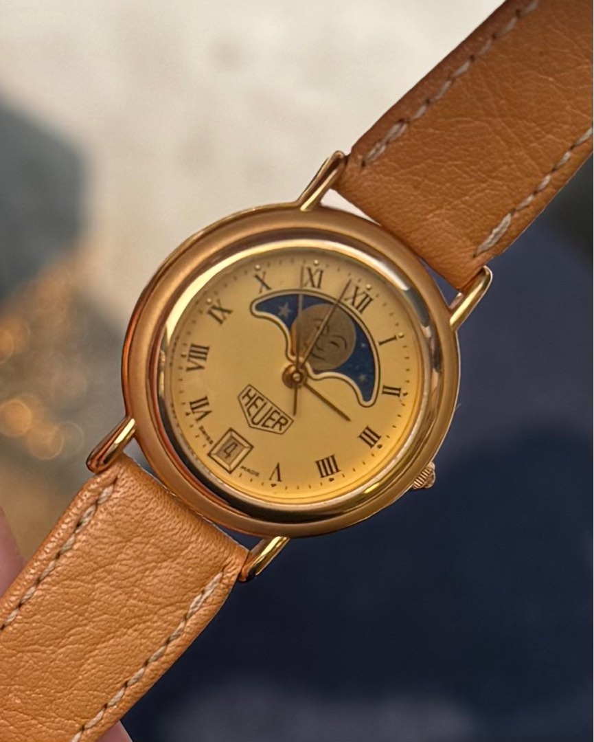 HEUER Donna Moon-Phase, Luxury, Watches on Carousell