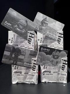 PopMart Hirono Little Mischief (Destroyer, Float, Birdman), Hobbies ...