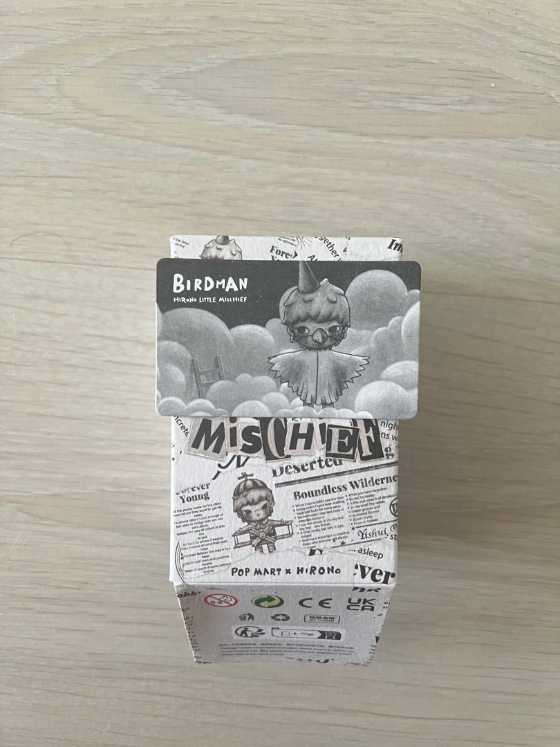 Hirono little mischief bird man, Hobbies & Toys, Toys & Games on Carousell