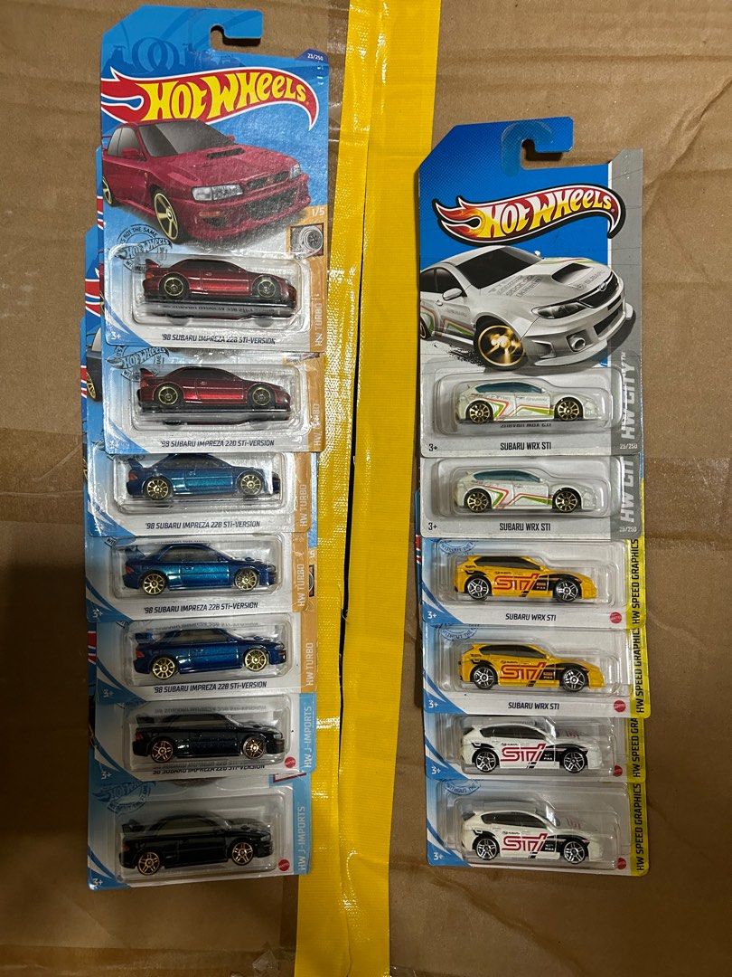 Hot Wheels Subaru Impreza WRX STI 22B Hawkeye Hatchback, Hobbies & Toys ...