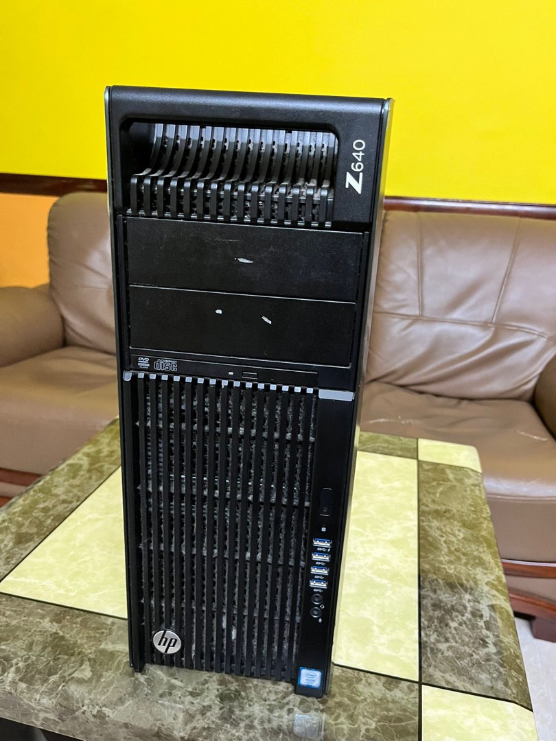 HP Z640 Workstation 128GB RAM, Computers & Tech, Desktops on Carousell