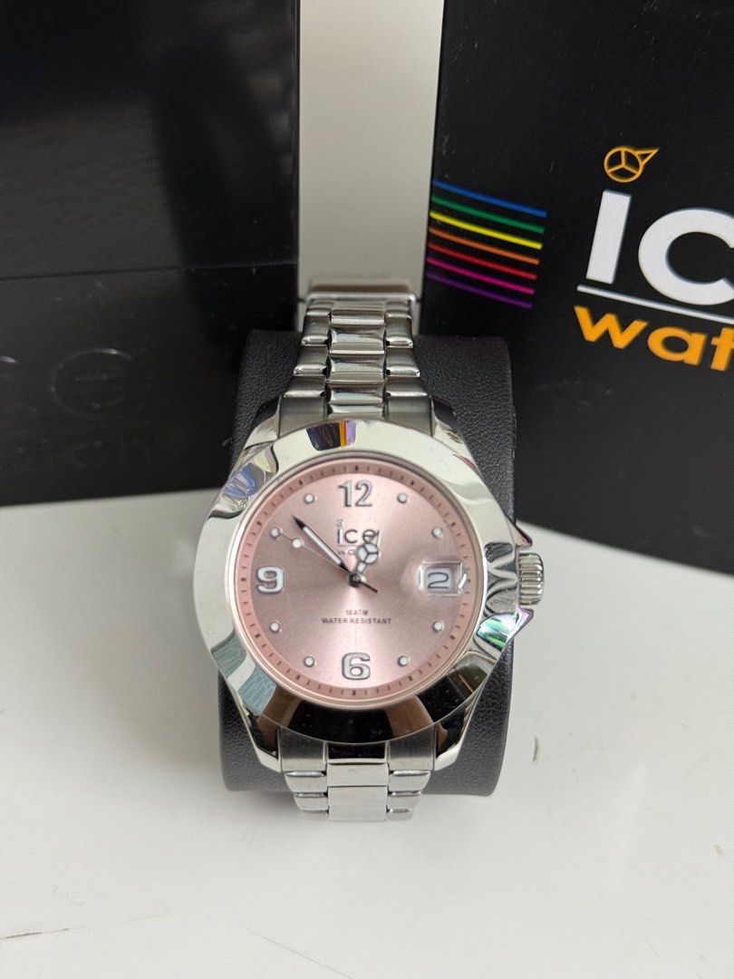 ICE WATCH ice steel classic - light pink, Women's Fashion, Watches ...