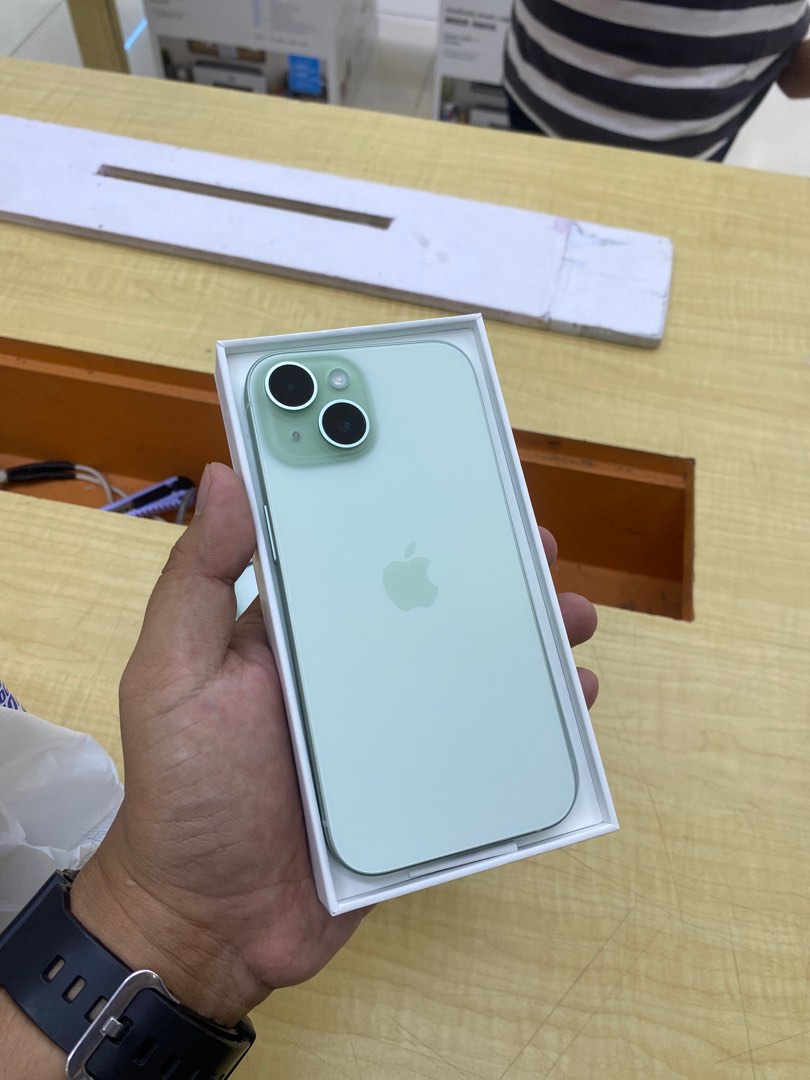Iphone 15, Green, 128GB, 100% Battery, 1 month old, Mobile Phones ...