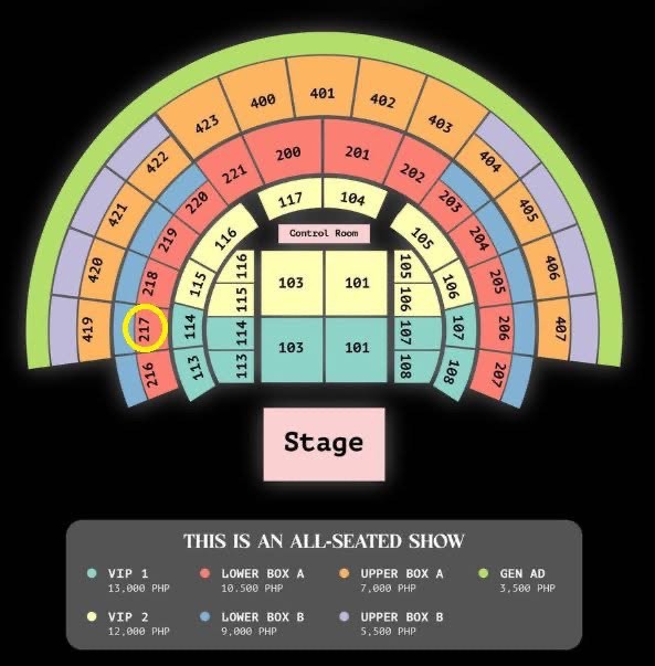 Jisoo in Manila 2025 LBA row1, Tickets & Vouchers, Event Tickets on ...