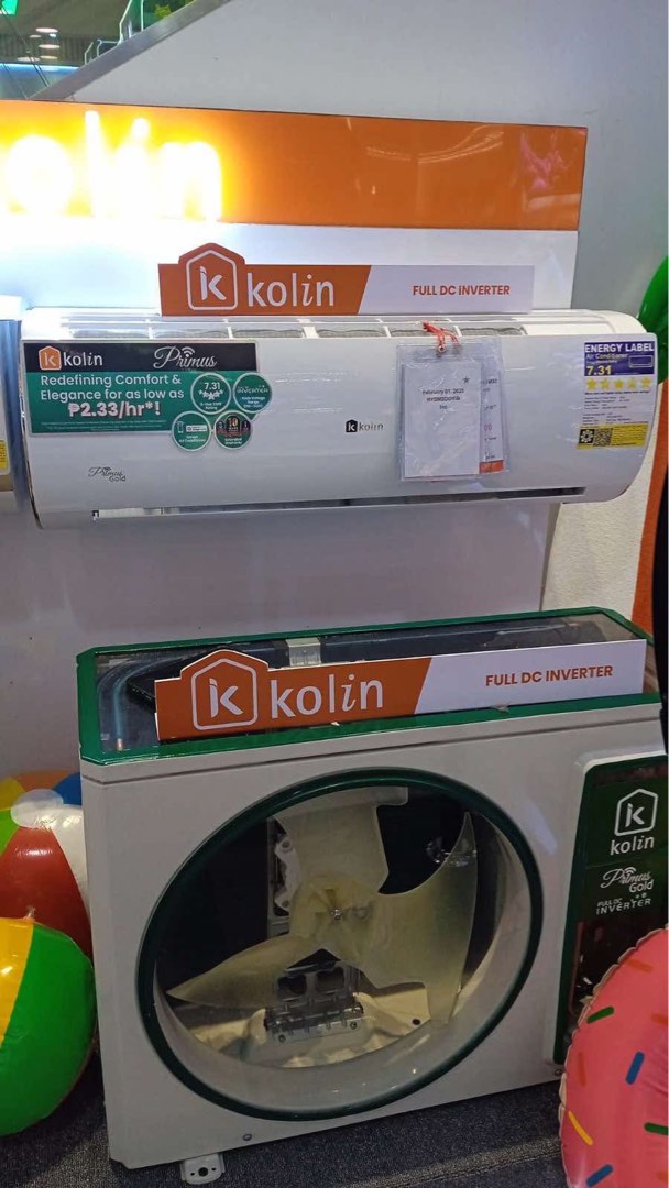 Kolin Split Type Inverter Aircon, TV & Home Appliances, Other Home ...