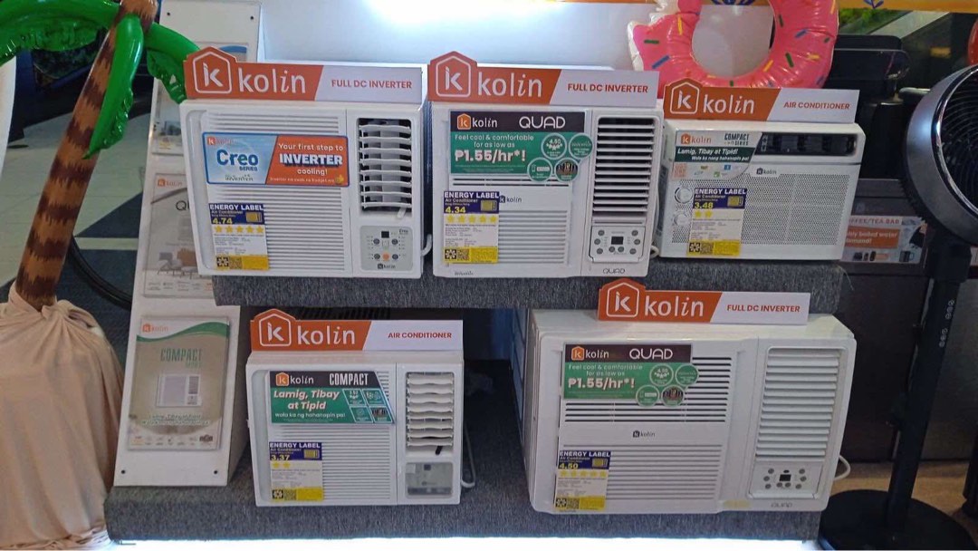 KOLIN WINDOW TYPE QUAD SERIES INVERTER AIR CONDITIONER, TV & Home ...
