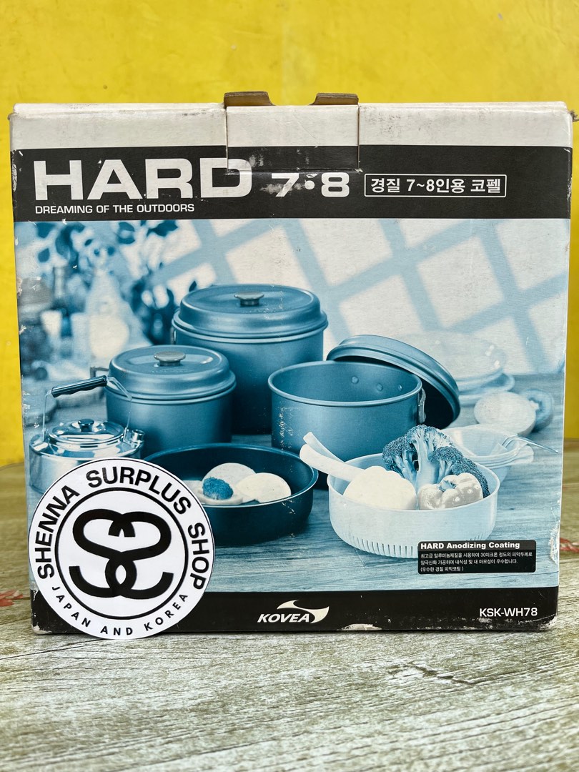 Kovea Hard 78 Camping Cookset, Sports Equipment, Hiking & Camping on ...