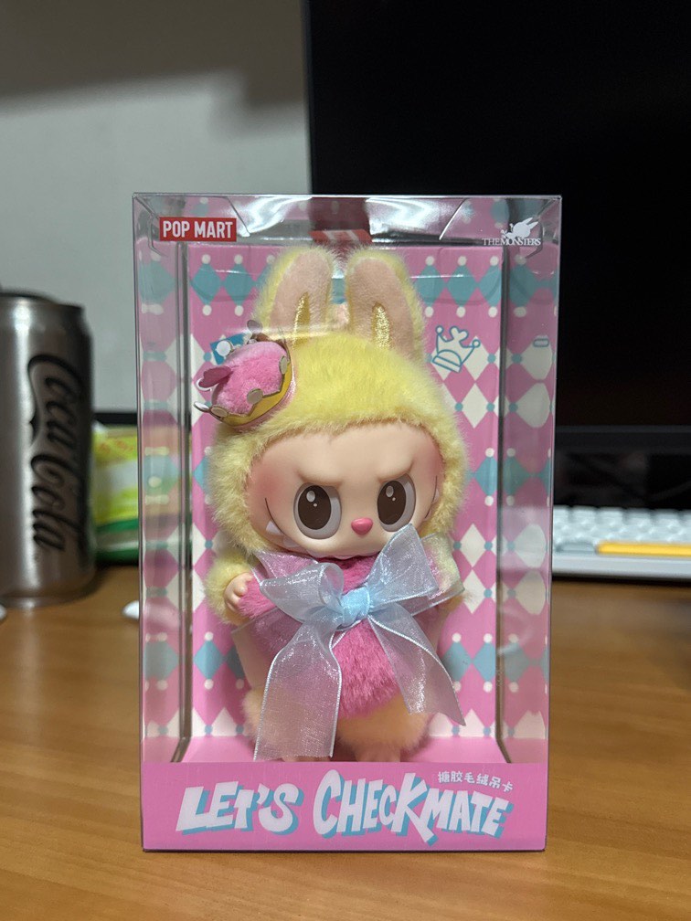 Labubu lets checkmate queen, Hobbies & Toys, Toys & Games on Carousell