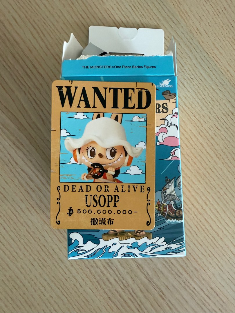 Labubu One Piece Usopp, Hobbies & Toys, Collectibles & Memorabilia, Fan ...