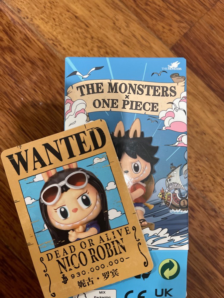 Labubu x One piece (Nico Robin), Hobbies & Toys, Toys & Games on Carousell