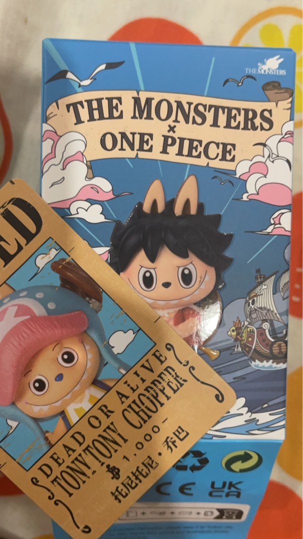 Labubu x One piece (Tony chopper), Hobbies & Toys, Toys & Games on ...