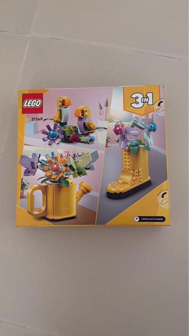 LEGO 31149 Flowers in Watering Can | LEGO Creator 3-in-1, Hobbies ...