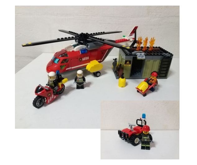 LEGO 60108 Fire Response Unit & 30361 Fire ATV, Hobbies & Toys, Toys ...