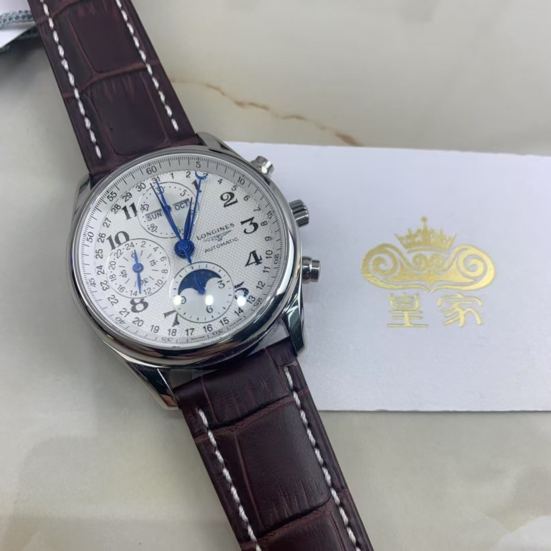 Longines Master Craftsman Moon Phase Men's Watch, Luxury, Watches on ...