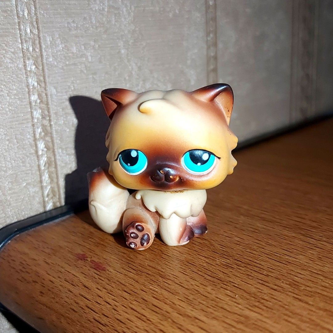 LPS Littlest Pet Shop Original authentic 22 Persian Hasbro Collector Toys Little Petshop mainan ...