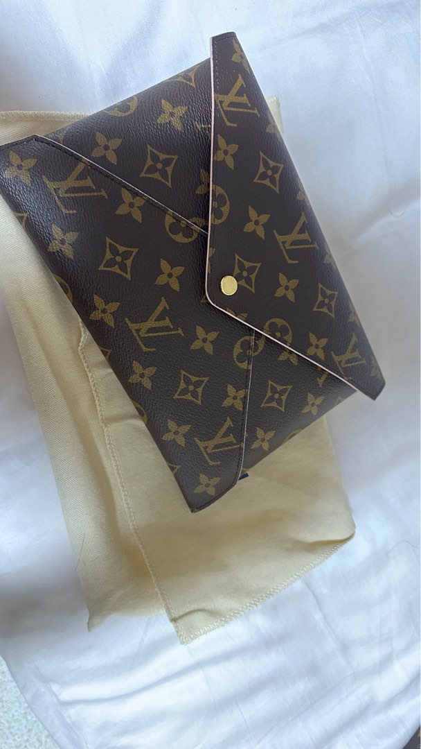 LV kirigami pouch- biggest one only, Luxury, Bags & Wallets on Carousell