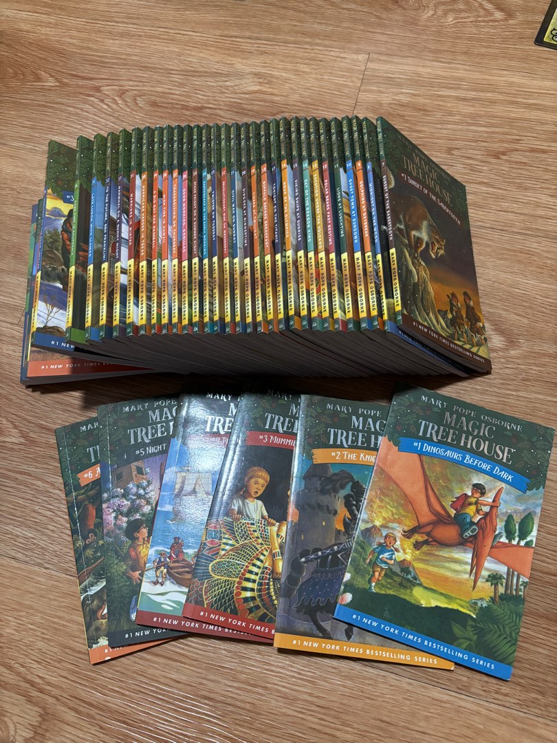 Magic Tree House 1-38 books & 1 workbook, Hobbies & Toys, Books ...