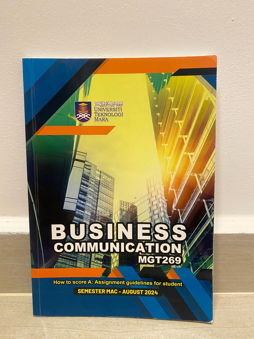 MGT269 - UITM TEXTBOOK, Hobbies & Toys, Books & Magazines, Textbooks on ...