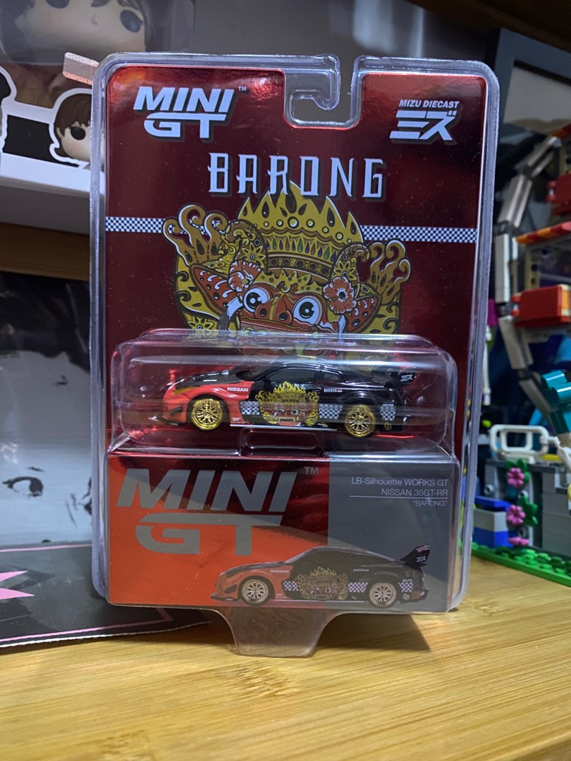 Mini GT Nissan GTR R35 Barong, Hobbies & Toys, Toys & Games on Carousell