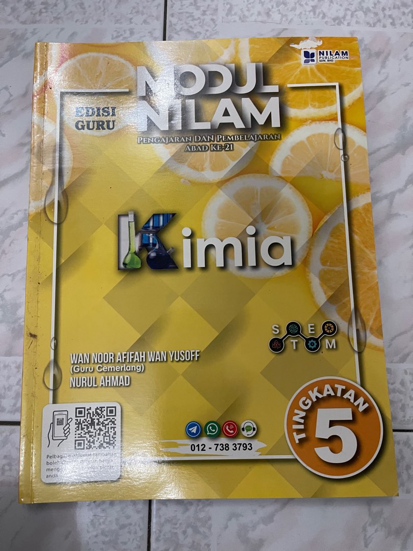 MODUL NILAM KIMIA EDISI GURU, Hobbies & Toys, Books & Magazines, Assessment Books on Carousell