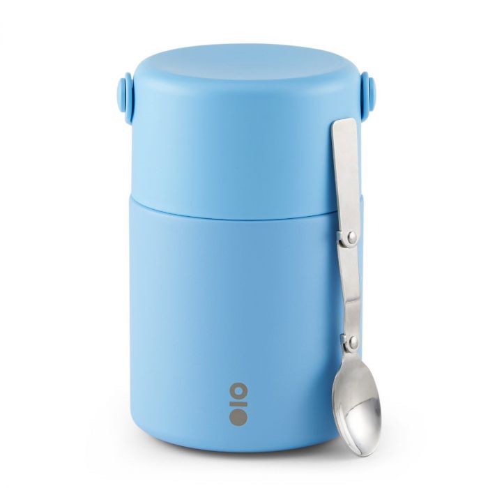 Montigo Hot Pod Food Jar (Blue, 700ML), Babies & Kids, Nursing ...