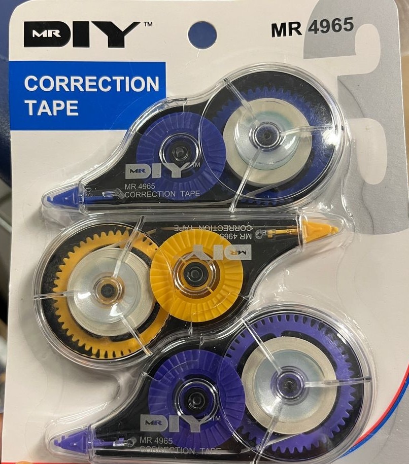 MR D.I.Y correction tape, Hobbies & Toys, Stationery & Craft ...