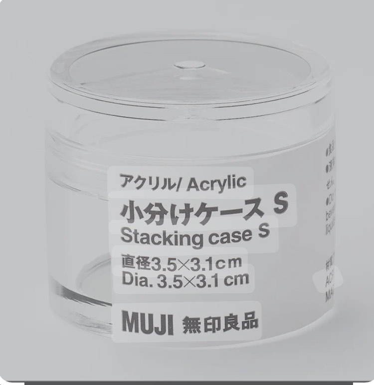 Muji acrylic case, Everything Else on Carousell
