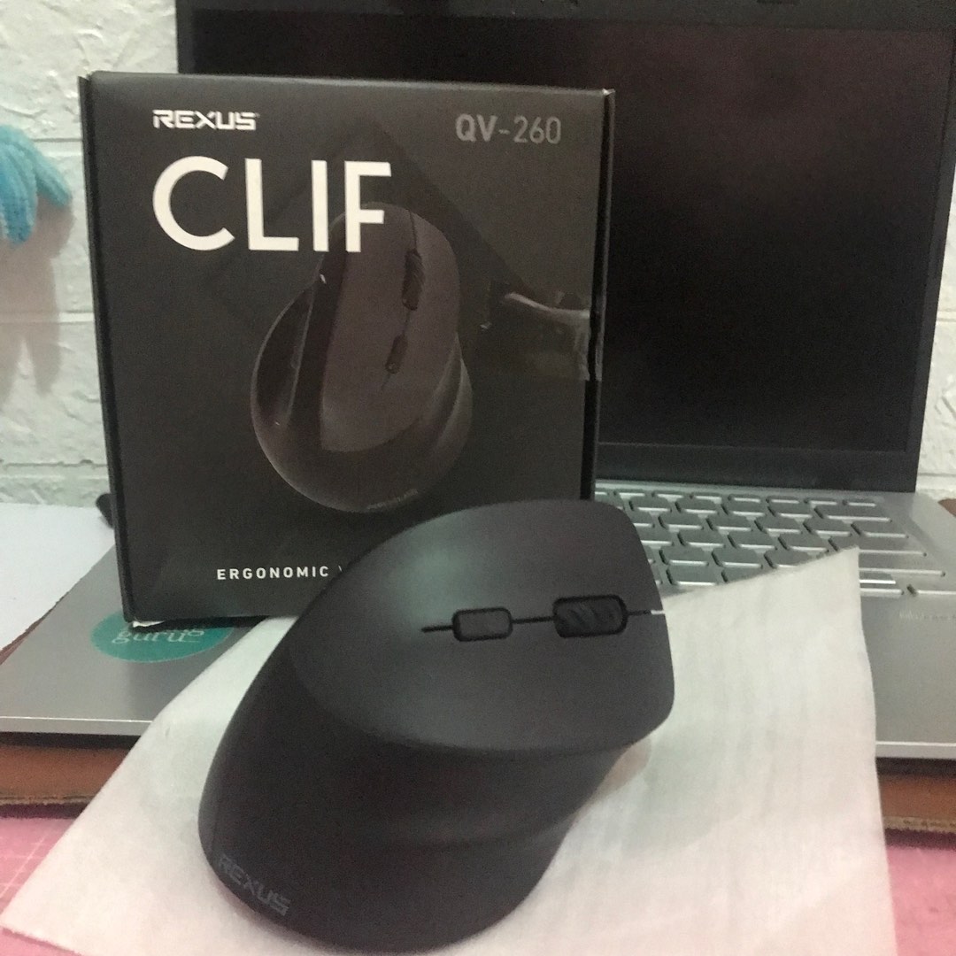 [NEW!!] Rexus Wireless Vertical Mouse, Elektronik, Bagian Komputer ...