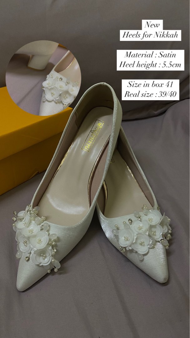 Nikah heels new, Women's Fashion, Footwear, Heels on Carousell