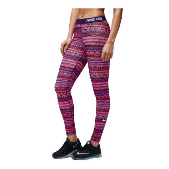Nike Pro multi color leggings, Women's Fashion, Activewear on Carousell