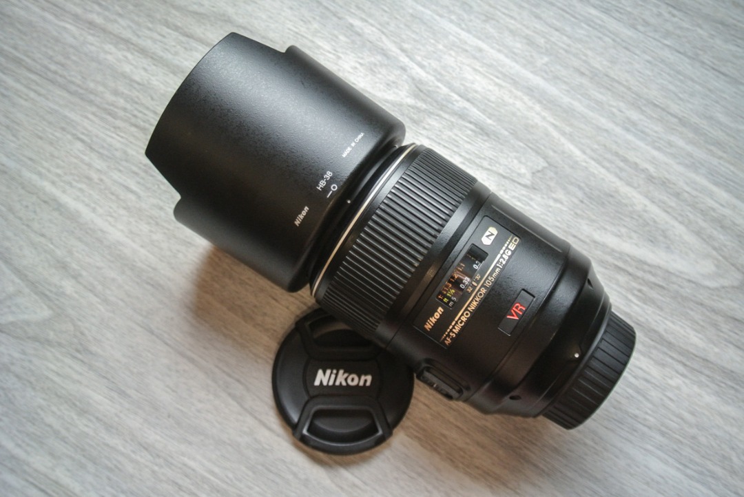 Nikon AFS 105mm F2.8 G ED Nano VR Micro - Lite Used, Fotografi di Carousell