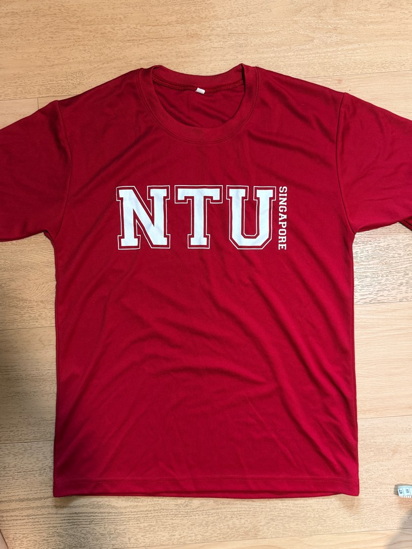 NTU drifit shirt red, Men's Fashion, Activewear on Carousell
