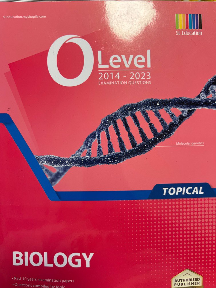 O Level Pure Bio TYS, Hobbies & Toys, Books & Magazines, Assessment ...