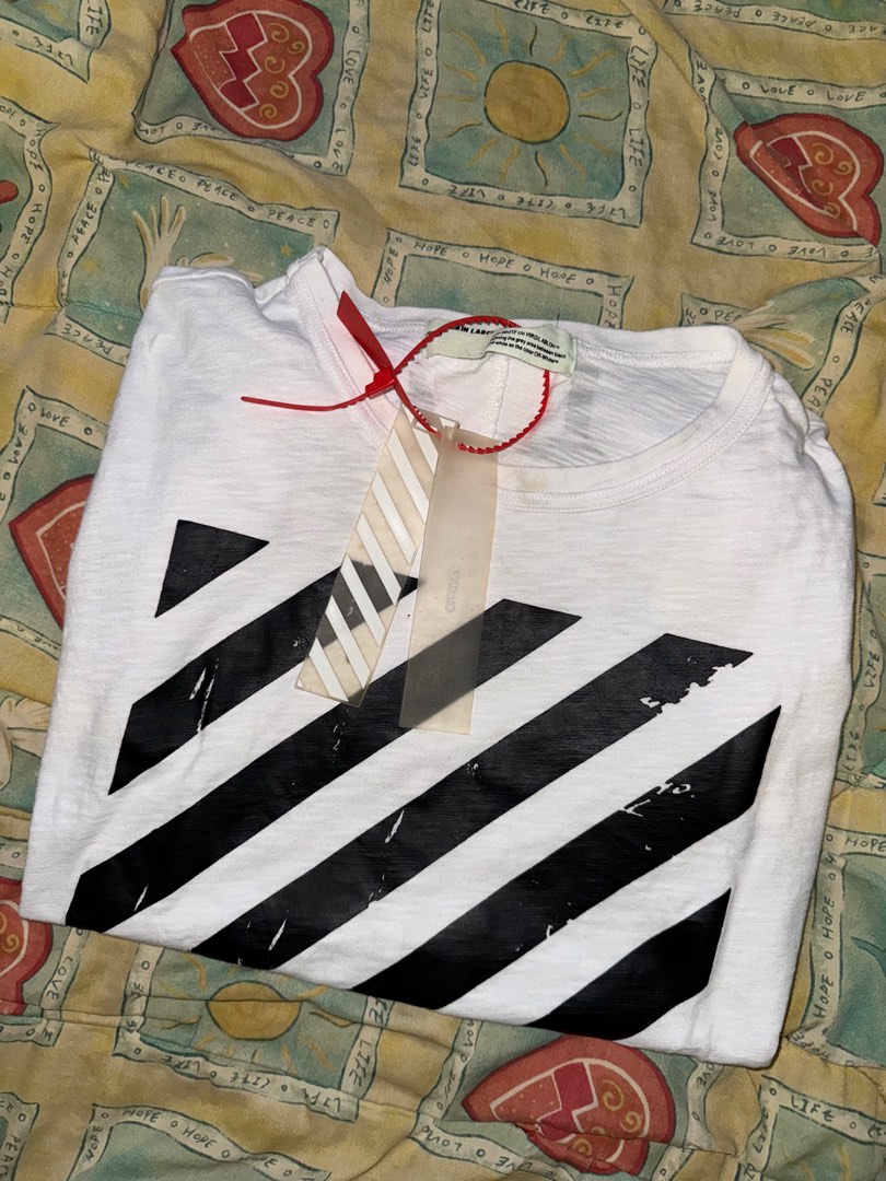 OFFWHITE LEGIT!! made in Portugal, Men's Fashion, Activewear on Carousell