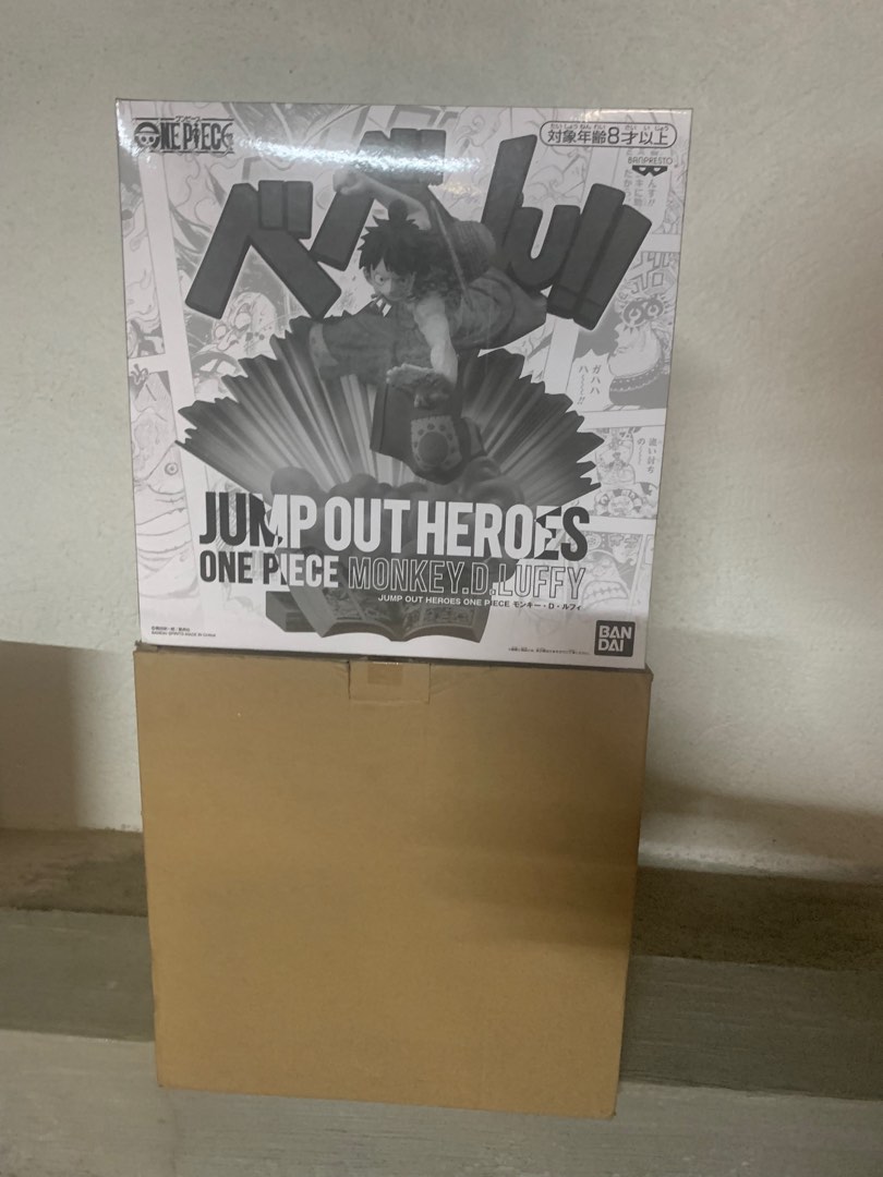 One Piece Monkey D Luffy Jump Out Heroes, Hobbies & Toys, Toys & Games ...