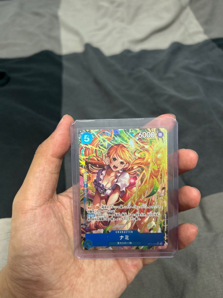 OP-11 Nami SR One Piece , Hobbies & Toys, Toys & Games on Carousell