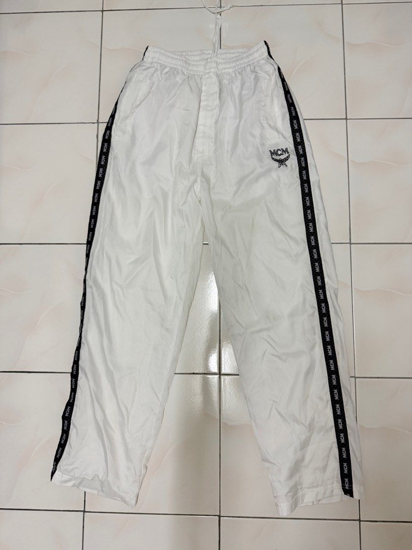 original MCM track pants, Men's Fashion, Bottoms, Joggers on Carousell