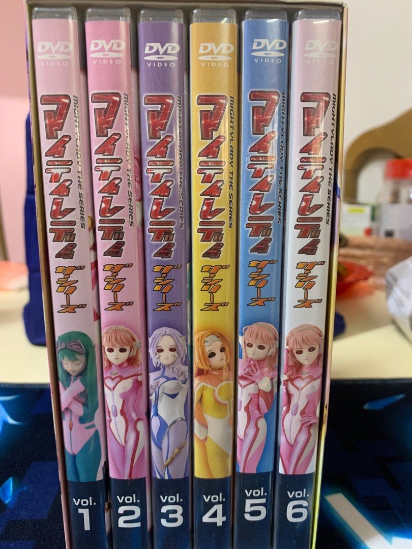 (Out of print disc) Tokusatsu DVD Mighty Lady The series DVD-BOX ...