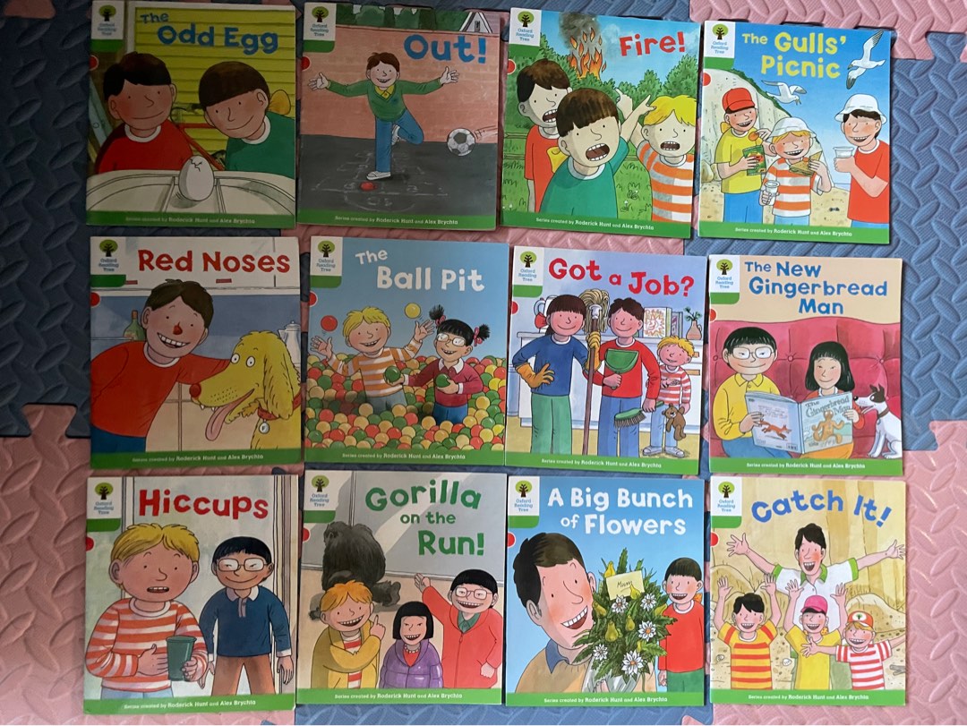 Oxford Reading Tree ORT Books: DD2-1 to DD2-12, 興趣及遊戲, 書本 & 文具, 兒童書籍 ...