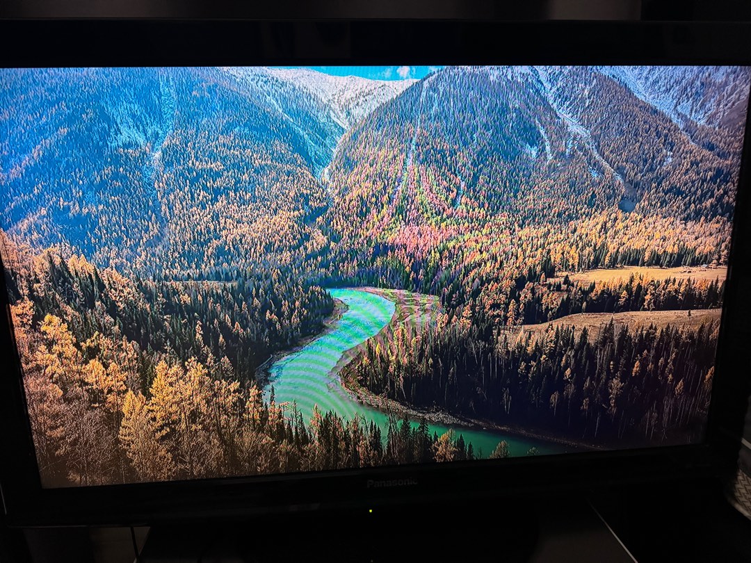 PANASONIC PLASMA TH-L37U20K, TV & Home Appliances, TV & Entertainment ...