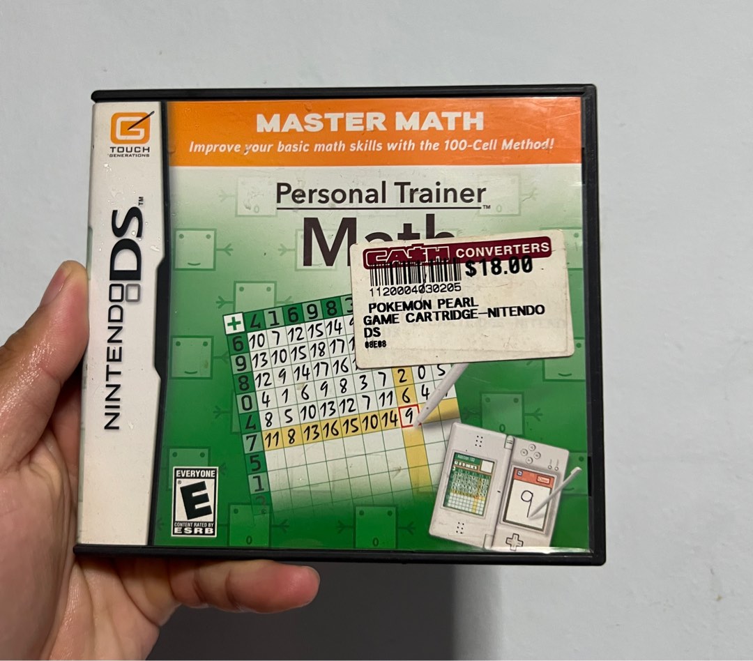 Personal Math Trainer Nintendo DS Game, Video Gaming, Video Games ...