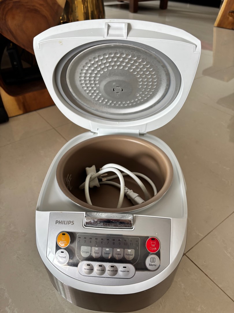 Philips Rice Cooker HD3031, TV & Home Appliances, Kitchen Appliances ...