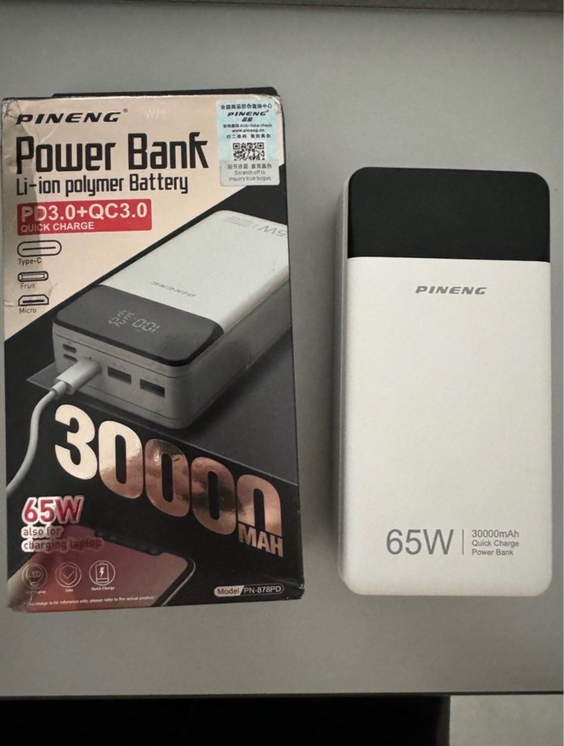 Pineng 30000mah powerbank, Mobile Phones & Gadgets, Mobile & Gadget ...