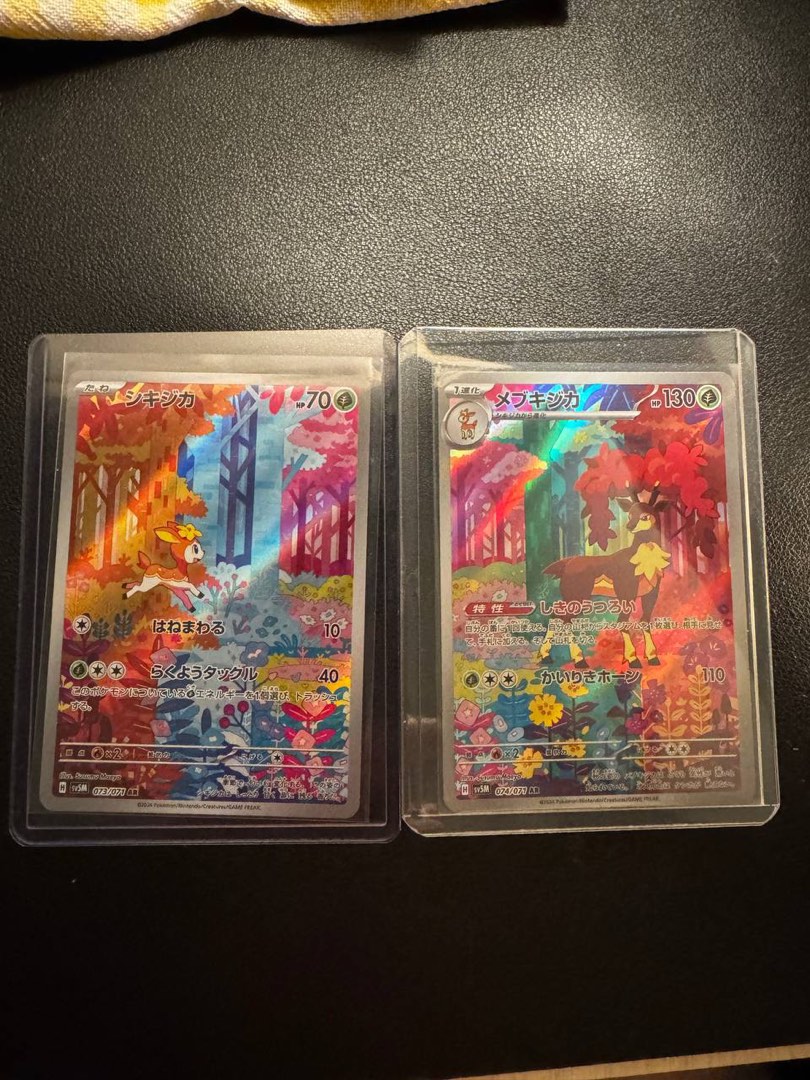 Pokemon - Deerling & Sawsbuck SV5M AR Set, Hobbies & Toys, Toys & Games ...