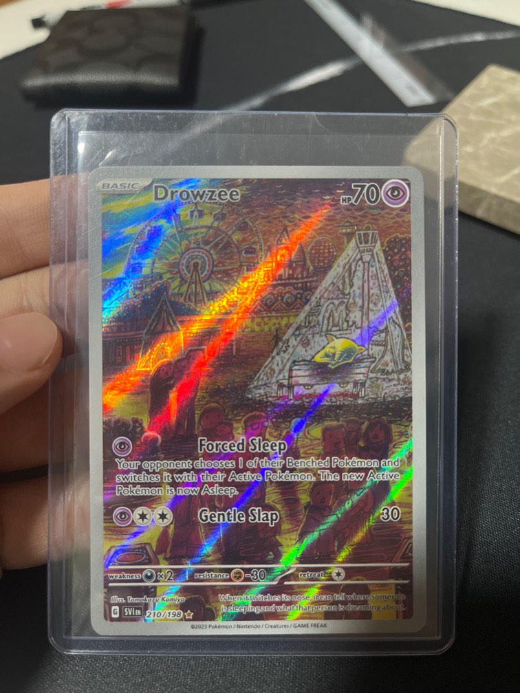 Pokemon Drowzee IR, Hobbies & Toys, Toys & Games on Carousell