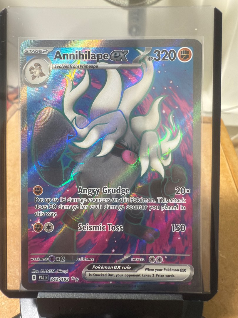 Pokemon TCG Annihilape ex (Full Art) Scarlet & Violet - Paldea Evolved ...